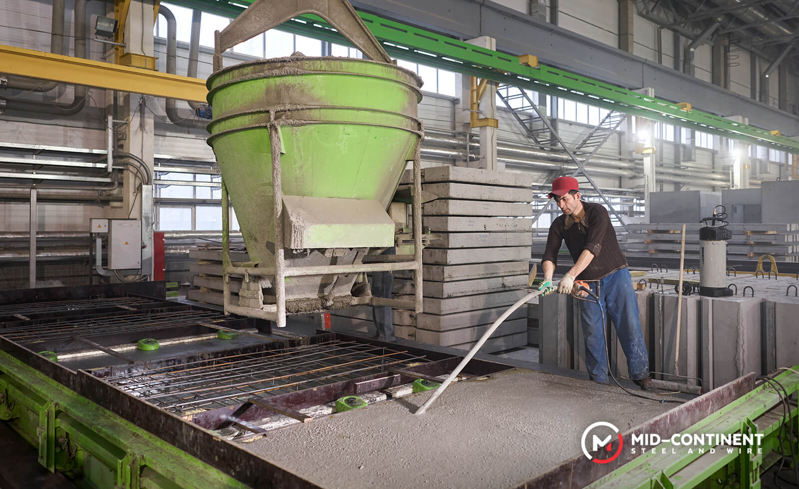 Precast concrete manufacturing: How it is made - Mid Continent Steel and Wire